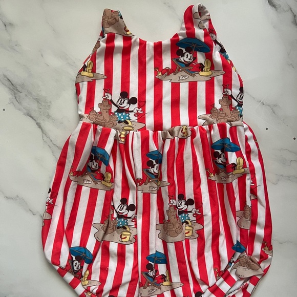 One Pieces | Priority Sass Size 2 Mickey Beach Bubble Leo | Poshmark